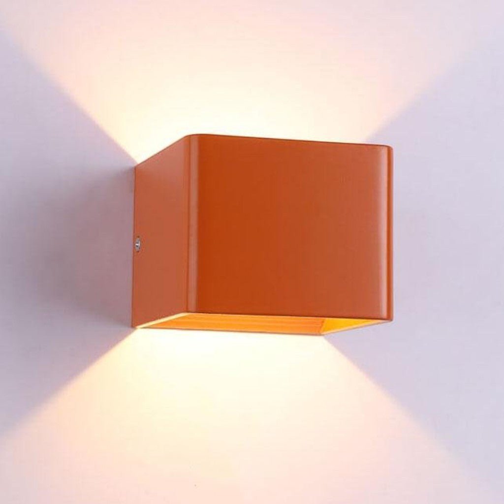 Mini Square Up Down LED Wall Sconce at Lattea | Free Shipping
