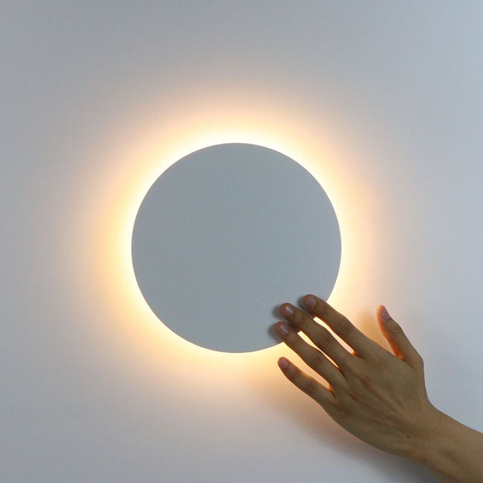 Round Backlit Sconce LED Wall Light for Interiors | Up To 20% Off