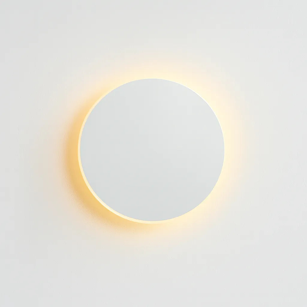 Round Backlit Sconce LED Wall Light for Interiors | Up To 20% Off